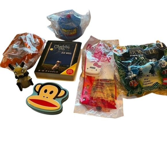 Toys | Lot Of Assorted Fast Food Kids Meal Toys | Poshmark
